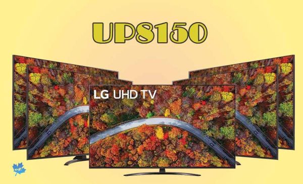 تلویزیون ال جی UP8150 📺︎ قیمت تلویزیون 8150 سایز 55 - 75